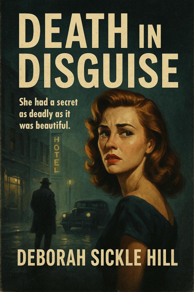New Book Cover: Death in Disguise – Deborah Sickle Hill